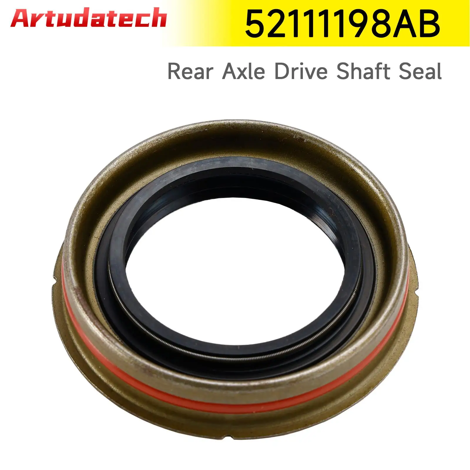 Artudatech 52111198AB Rear Axle Drive Shaft Seal for Dodge RAM 1500 ...