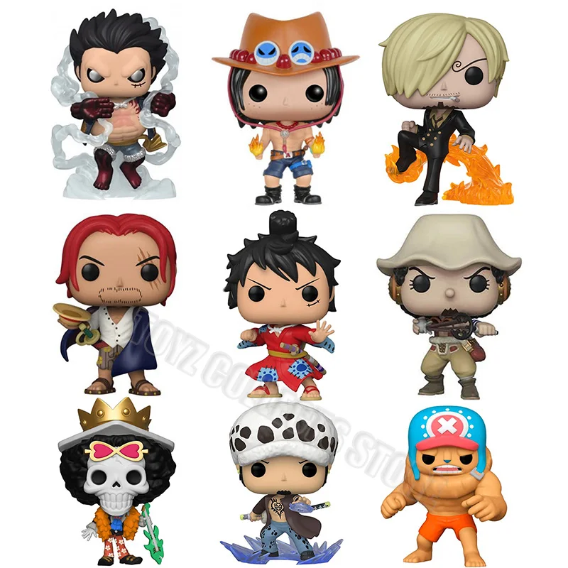 Funko Luffy 98 Gear Four 926 Ace 100 Law 101 1016 Zoro 327 Brook 358 ...