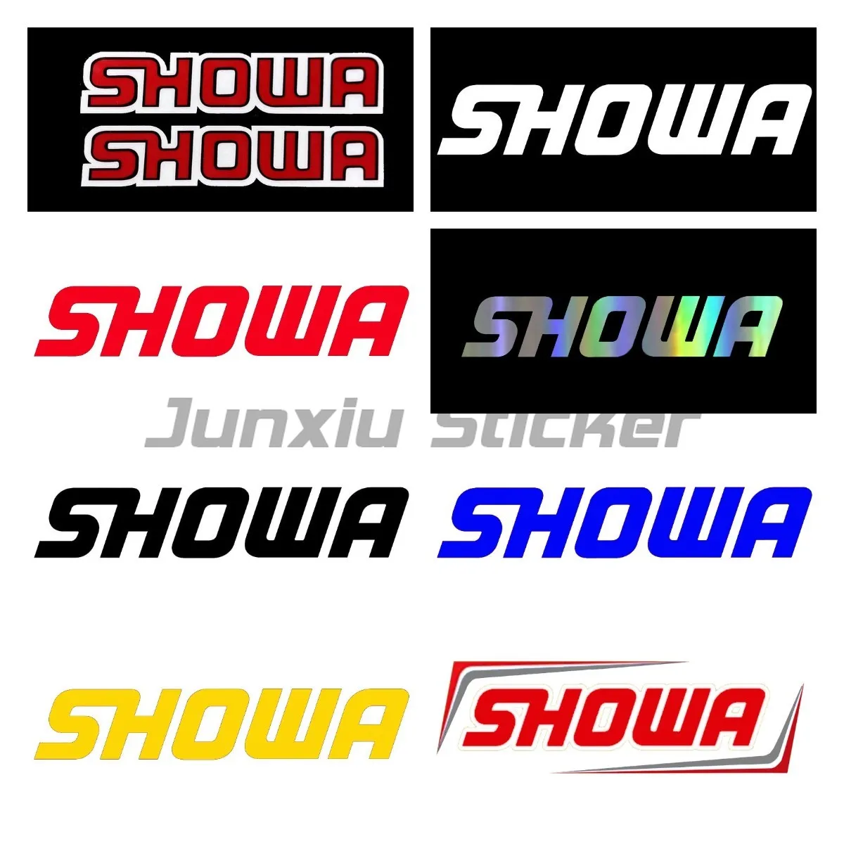 Showa Vinyl Motorcycle Sticker Car Tail Body Bike Helmet Motorcycle ...