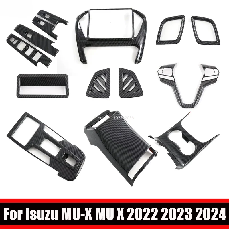 LHD RHD For Isuzu MU-X MU X 2022 2023 2024 Interior Accessories window ...