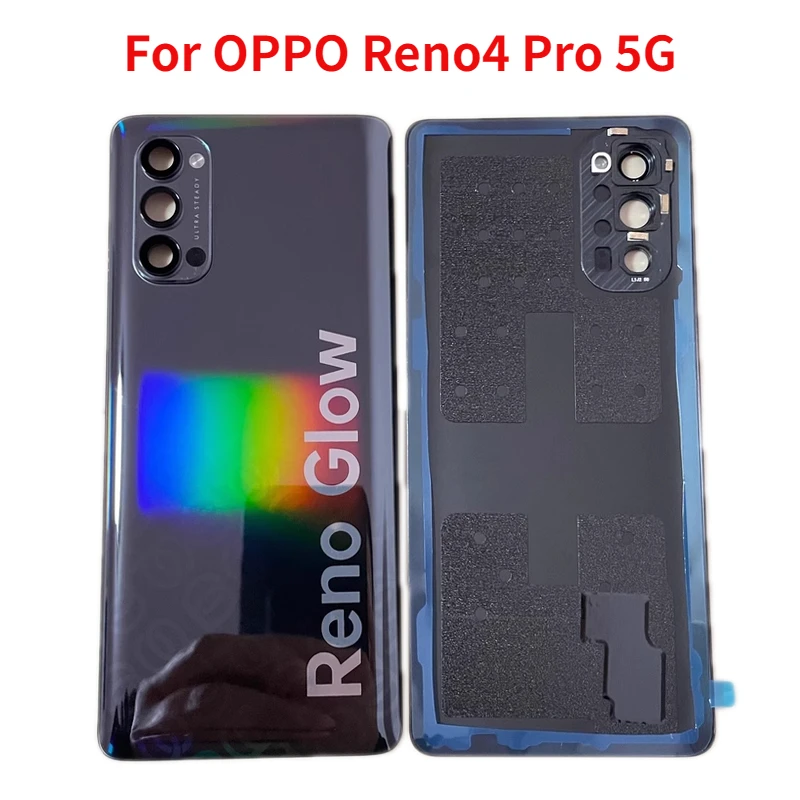Cristal trasero Original para OPPO Reno 4 Pro 5G, cubierta de batería ...