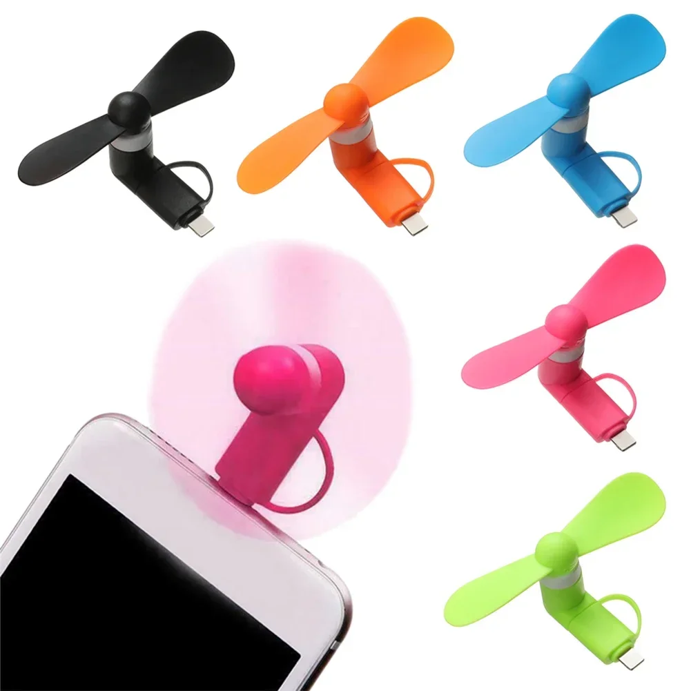 2in1-Type-C-Micro-USB-Mini-Fan-Radiator-For-Samsung-Xiaomi-Huawei-HTC ...