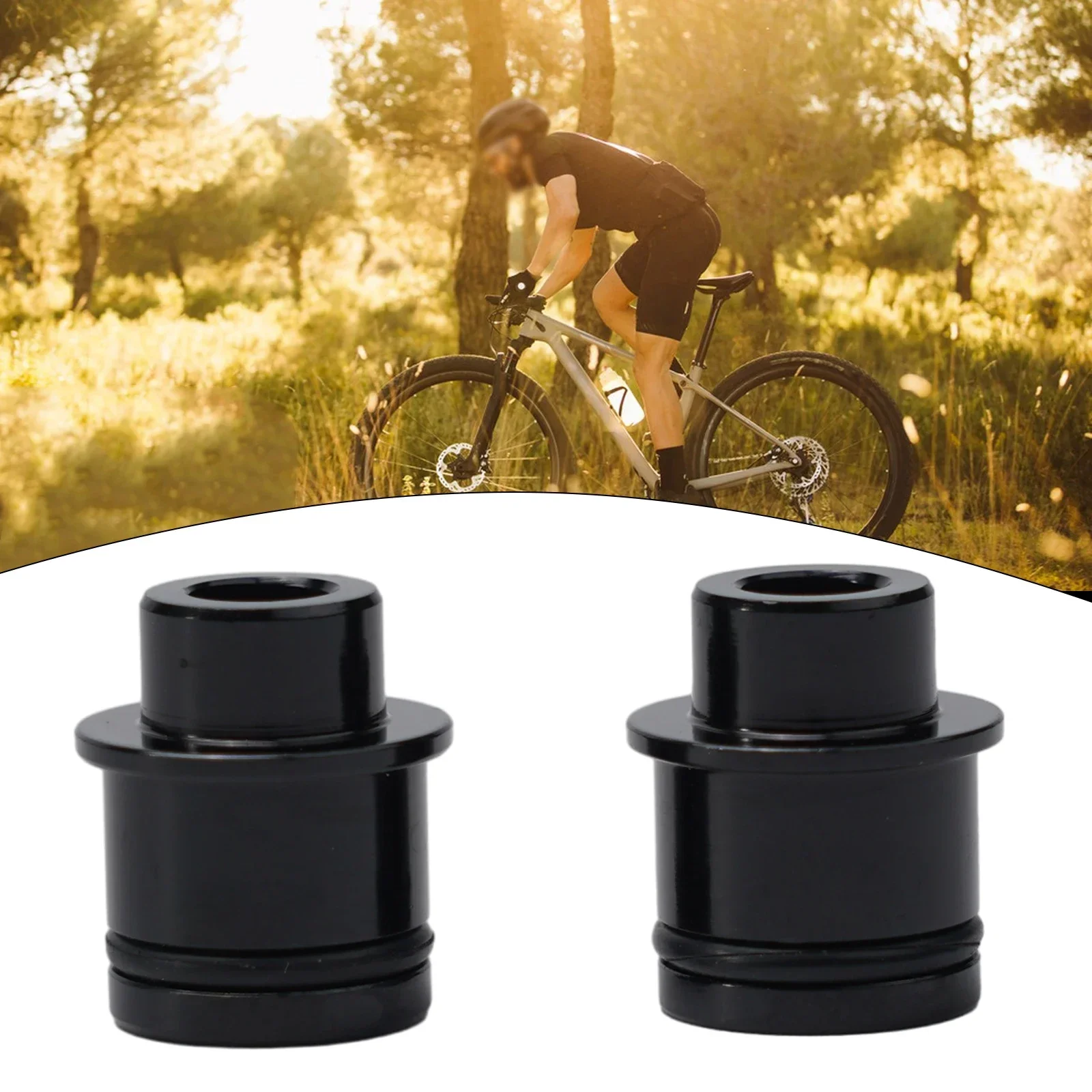 2-PCS-Bicycle-Hubs-12-15mm-To-9mm-Thru-Axle-Quick-Release-QR-Hub ...