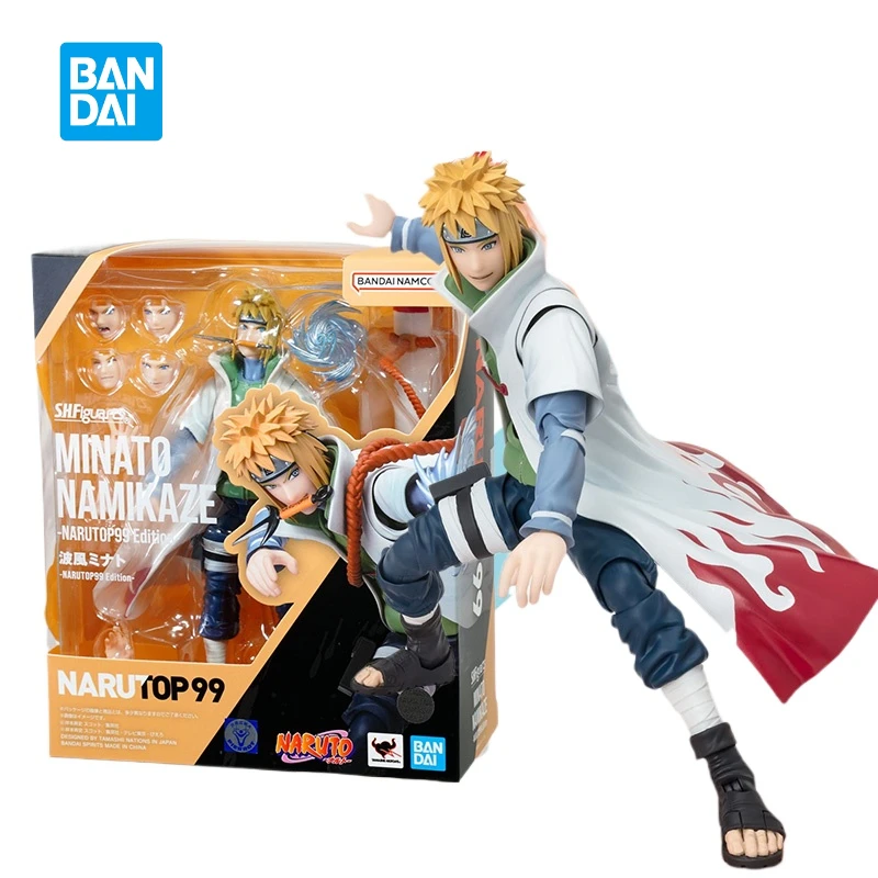 Bandai-SHF-Minato-Namikaze-NARUTOP99-Edi-o-Anime-Action-Figure-Kit-de ...