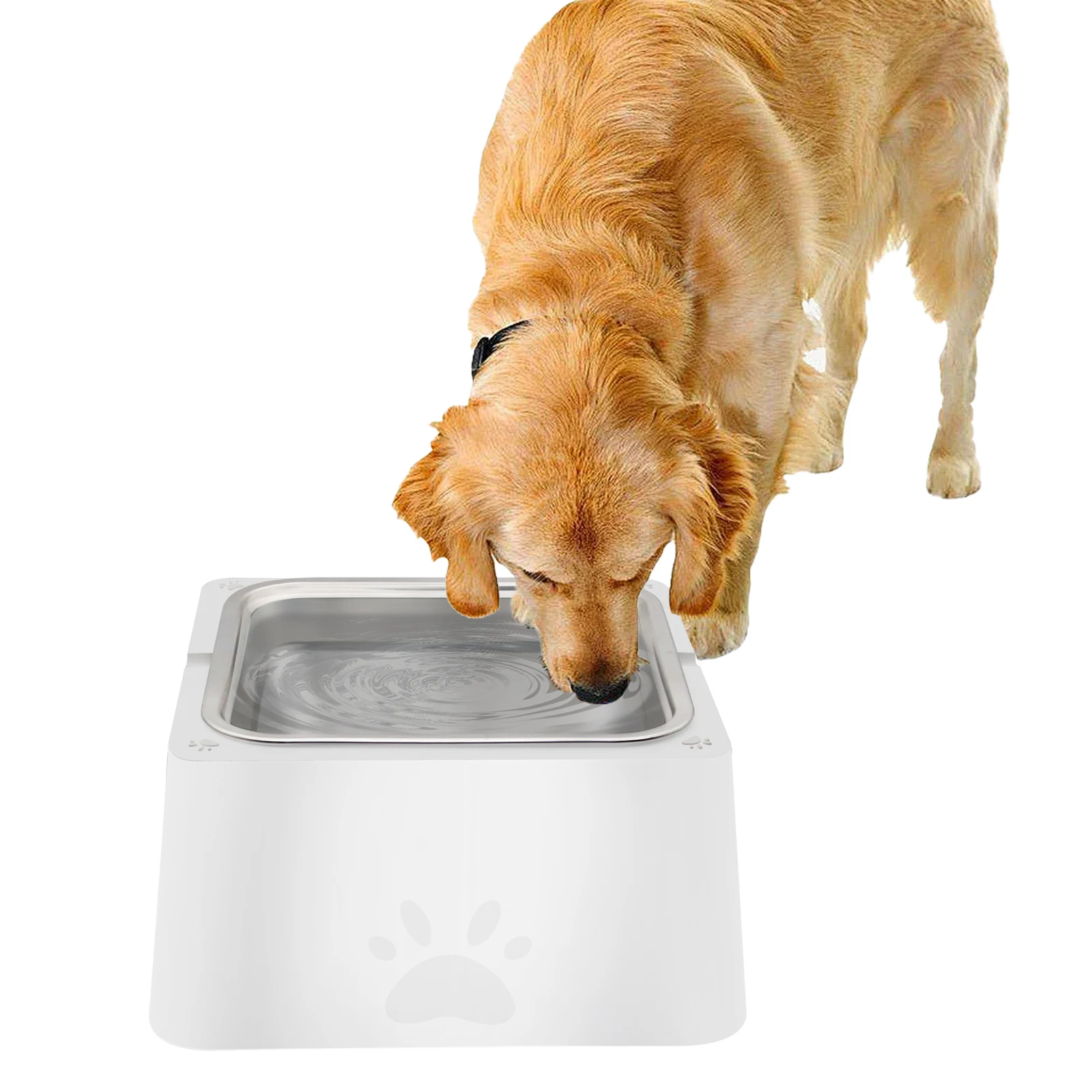 4L Large Dog Water Bowl Outdoor Animal Water Dispenser for Dogs Poultry ...
