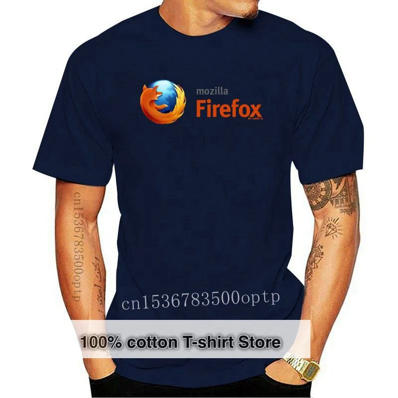 New MOZILLA Firefox Internet Browser T shirt(1)| | - AliExpress