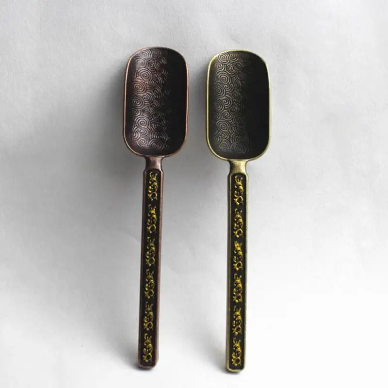 Cuchara de pala medidora de Metal, cuchara de té de hoja suelta Vintage ...