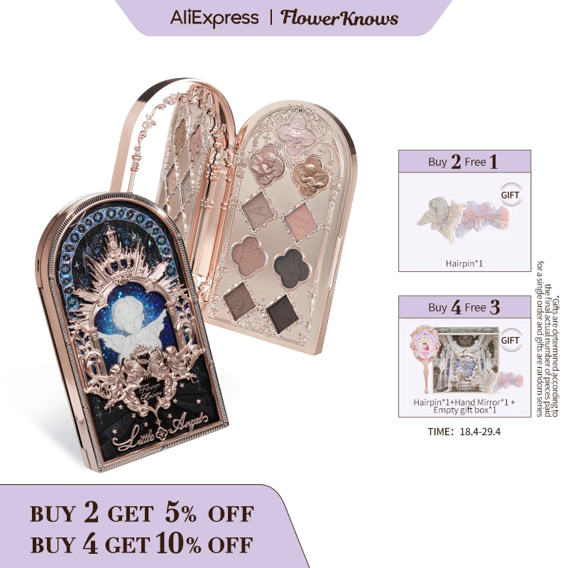 Flower-Knows-Little-Angel-Collection-Nine-Color-Eyeshadow-Palette ...