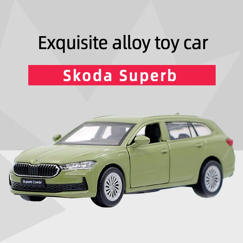 Caipo 1/43 Skoda Superb Station Wagon Alloy Diecast Car Model Toy With ...