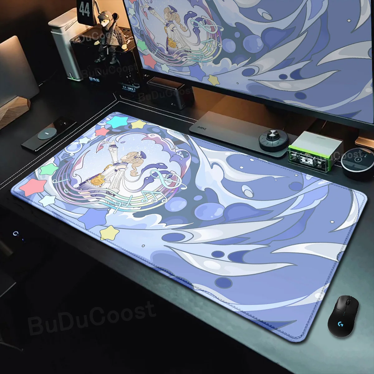 Gaming Genshin Impact Mouse Pad Cute Cartoon Furina Neuvillette Mavuika ...