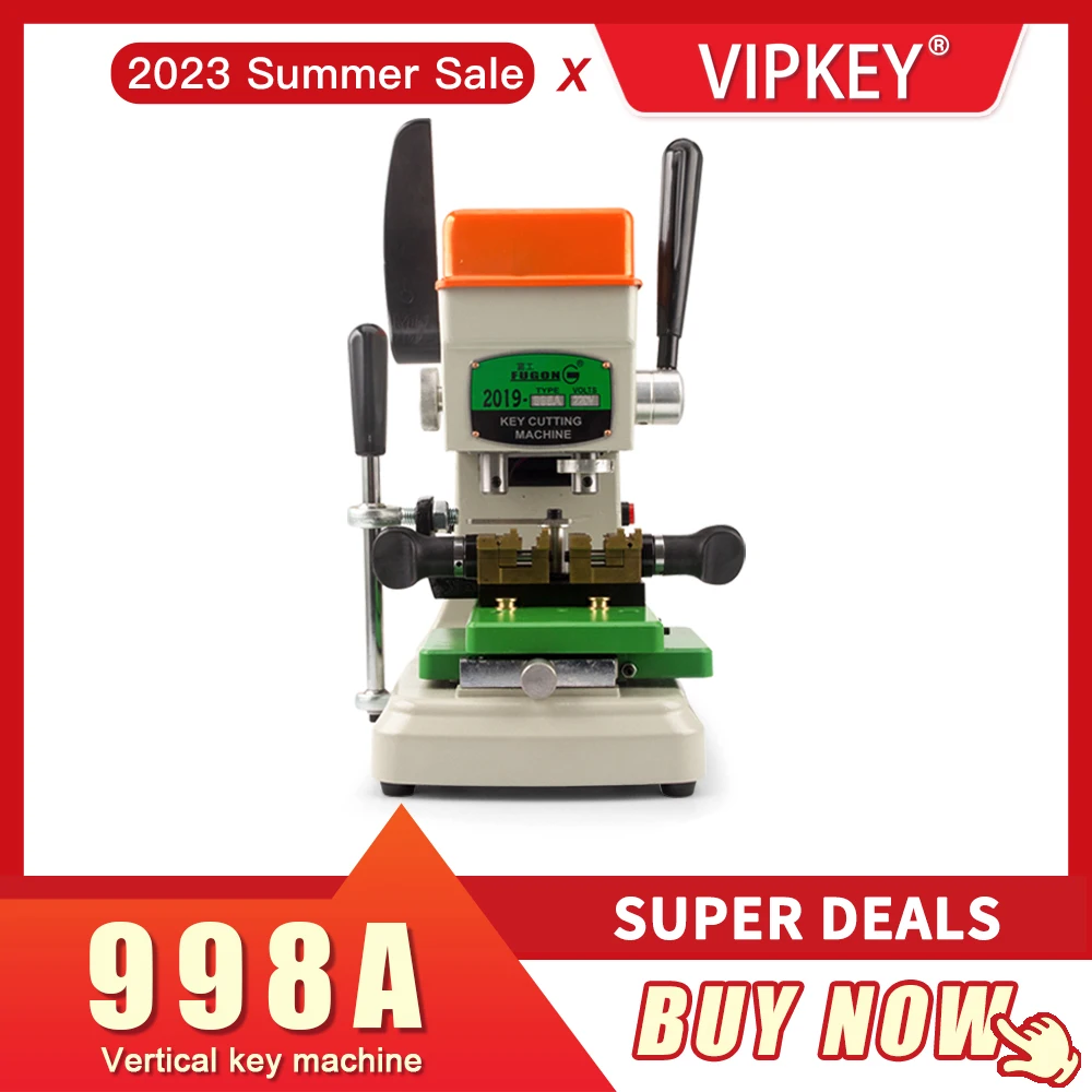 GOSO-998A-Vertical-Key-Cutting-Machine-220v-Key-Cutter-Copy-Duplicating ...