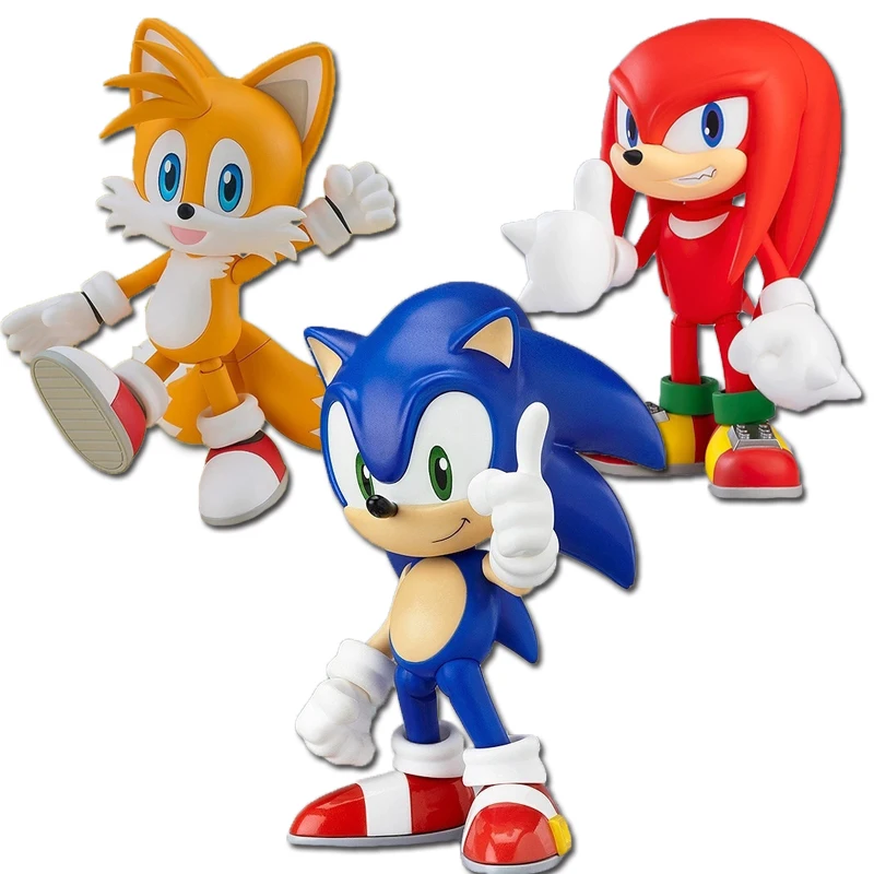 Sonic-The-Hedgehog-Tails-e-Knuckles-Action-Figure-Toy-Collectible ...