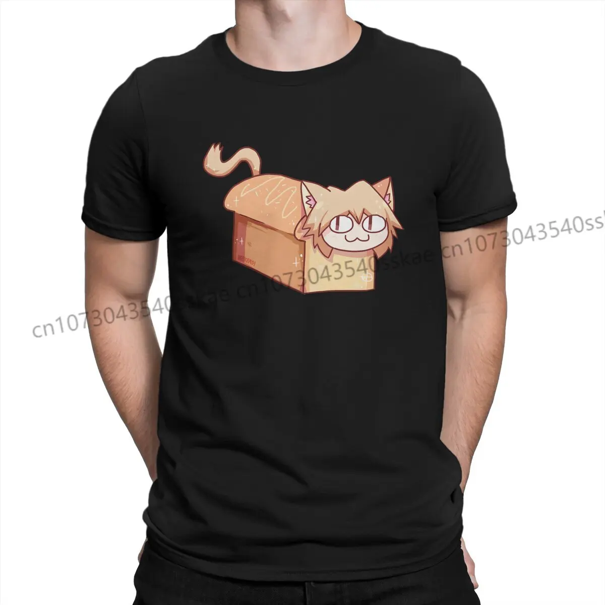 Neco Arc Cat Nekoarc Loaf 100% Cotton T Shirt Vintage Fashion Men's Tee ...