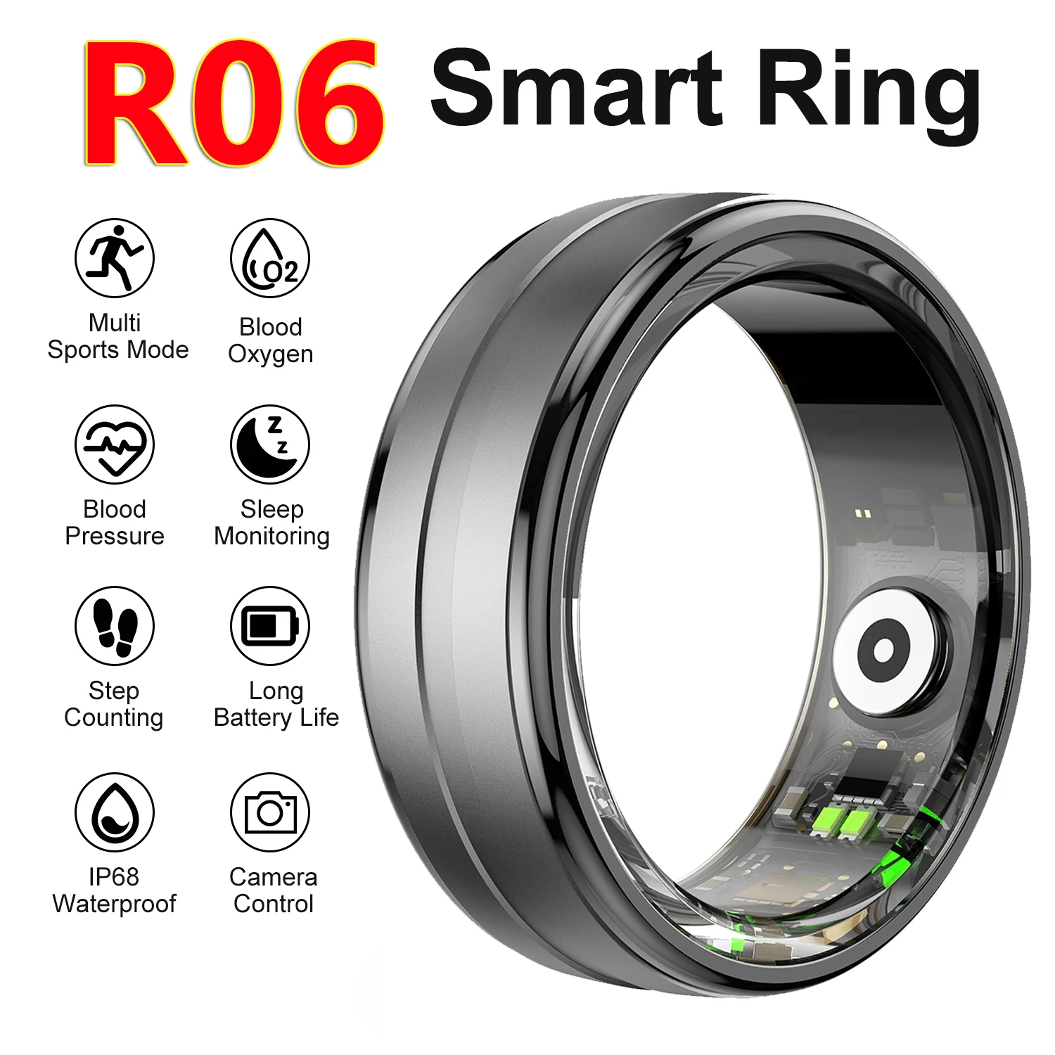 ChiBear-R06-Smart-Ring-Men-Military-Grade-Titanium-Steel-Shell-Health-Monitoring-IP68-3ATM ...