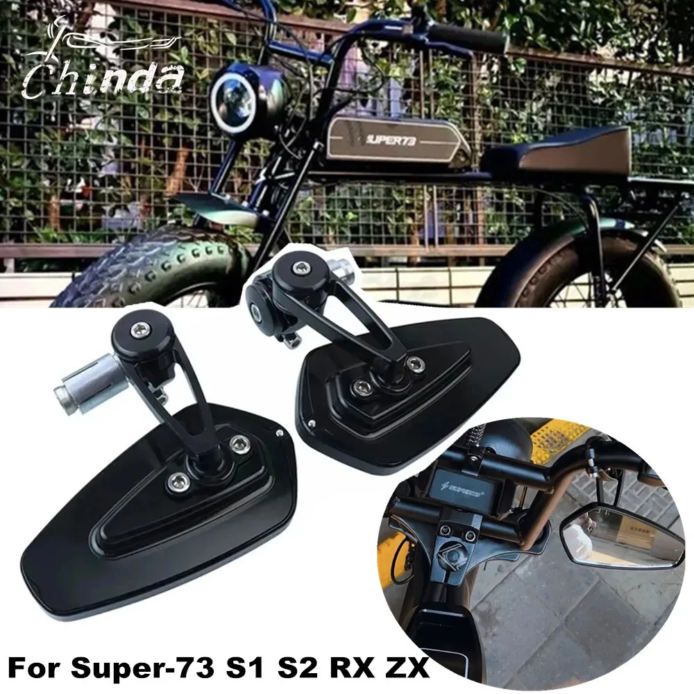 Motorcycle-CNC-Rear-View-Side-Mirror-Handle-Bar-End-Mirrors-For-Super ...