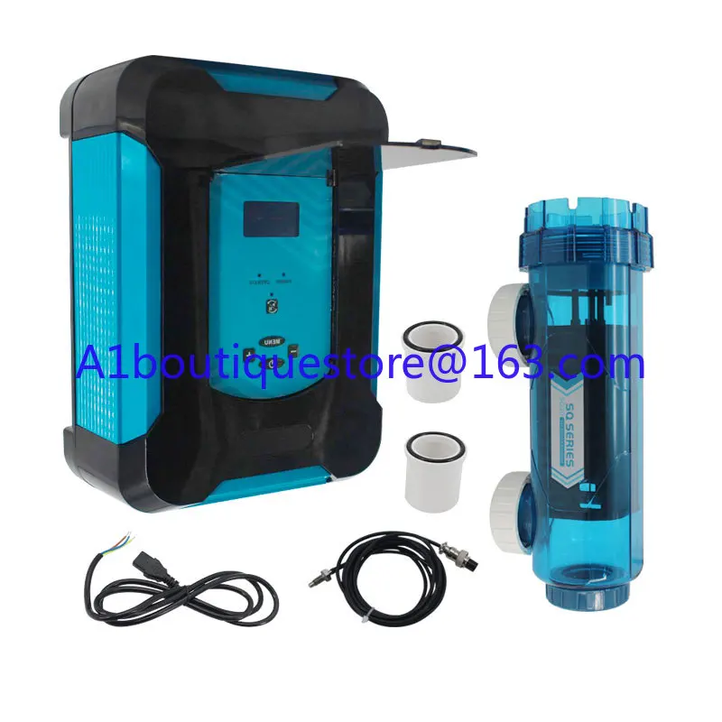 For 100CBM Swimming Pool 2 in 1 Salt Water Electrolysis Chlorine ...