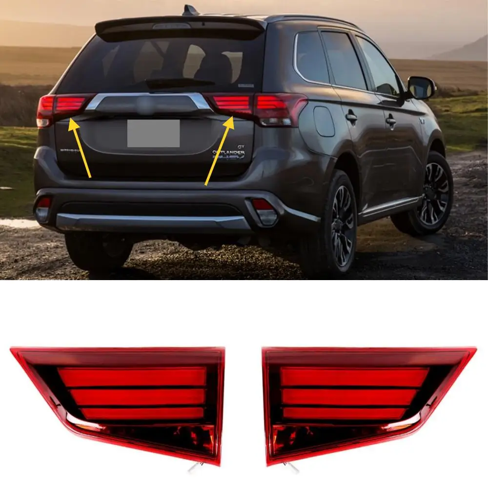 For Mitsubishi Outlander 2016-2019 car rear bumper inner brake tail ...