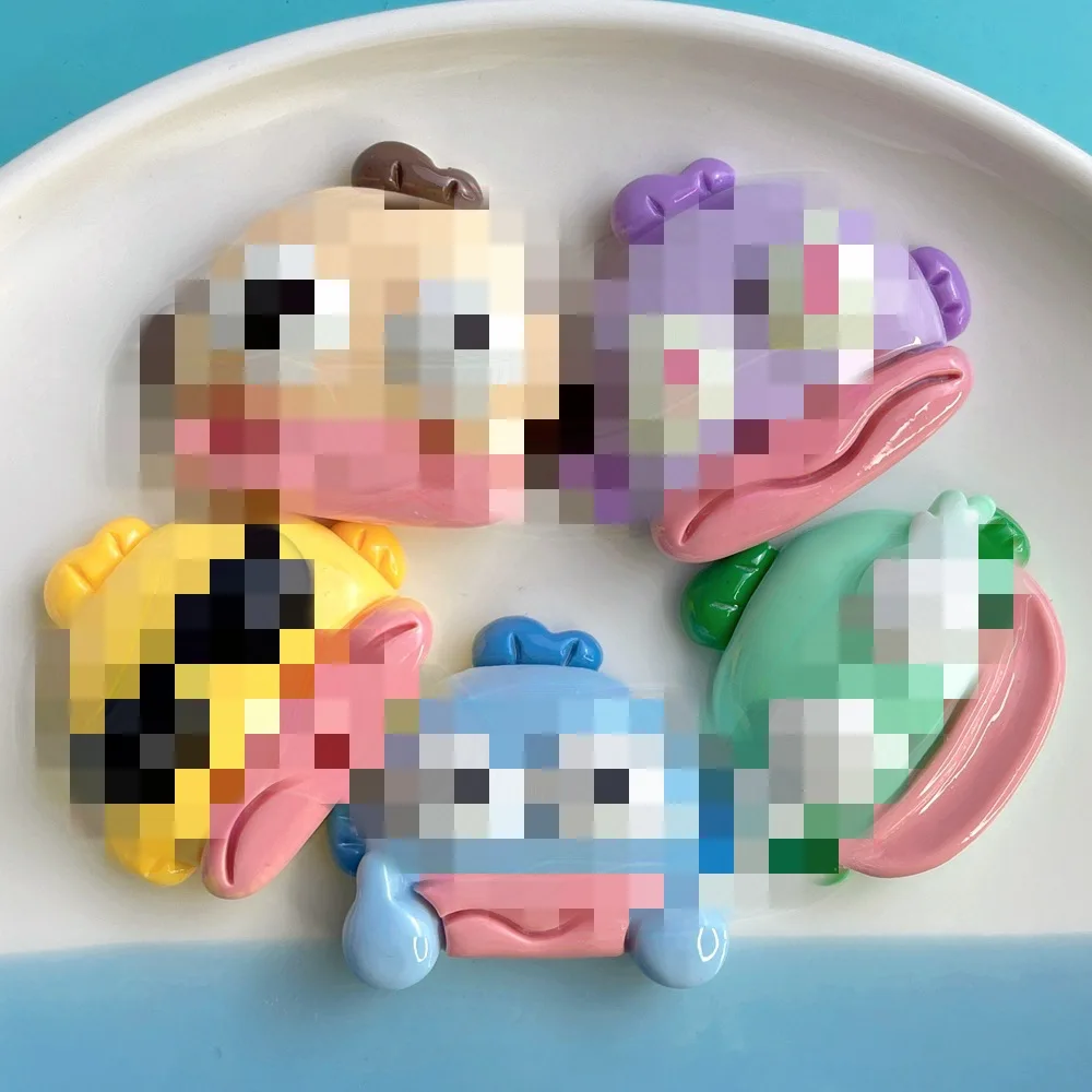 2pcs-miniso-sanrio-hangyodon-resin-flatback-cabochons-for-diy-jewelry ...