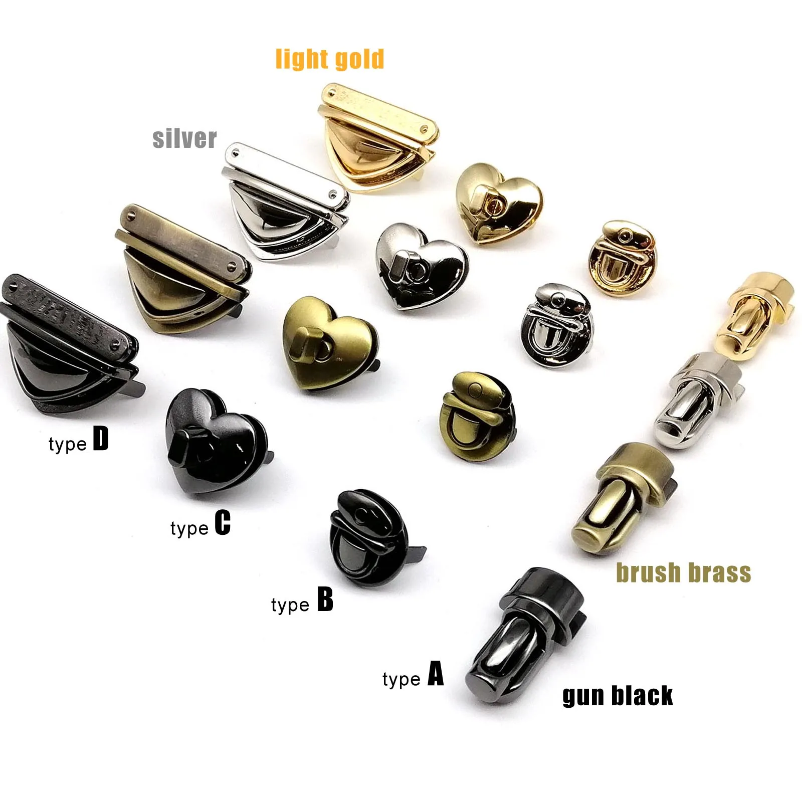 High Quality Tuck Lock Closure Catch Clasp Clip Hasp Toggle for Leather ...