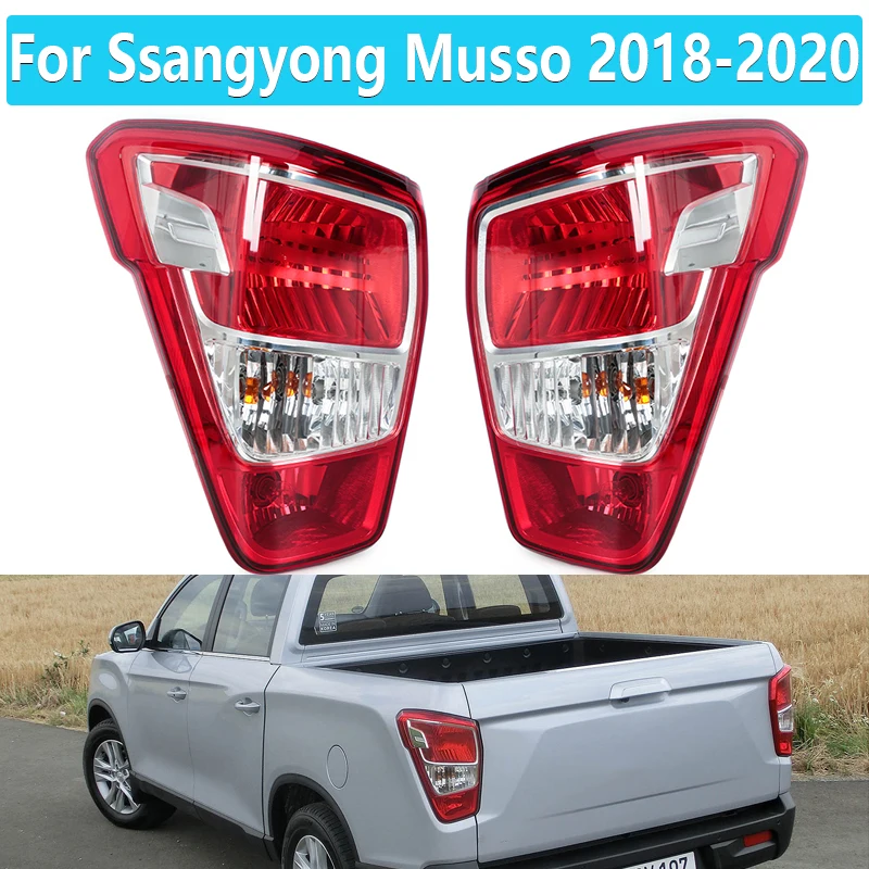 Halogen-Tail-Light-for-Ssangyong-Musso-2018-2020-Car-Rear-Turn-Signal ...