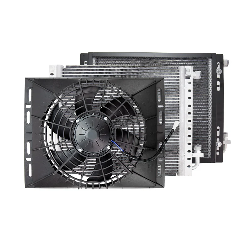 Universal Condenser Radiator Cooling Fan Set 120W 14''x18'' with ...