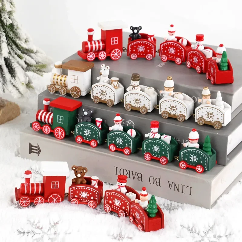 Christmas-Train-Decoration-Small-Train-Ornament-Decoration-Christmas ...