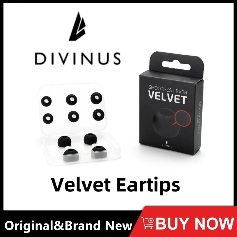 Divinus-Velvet-Silicone-Earphones-Ear-Tips-for-Nozzle-Size-3-5mm-Soft ...