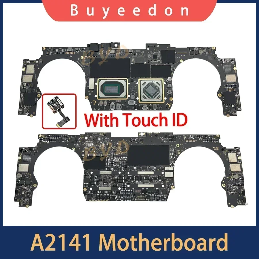 Original A2141 Motherboard For MacBook Pro Retina 16" A2141 Logic Board ...