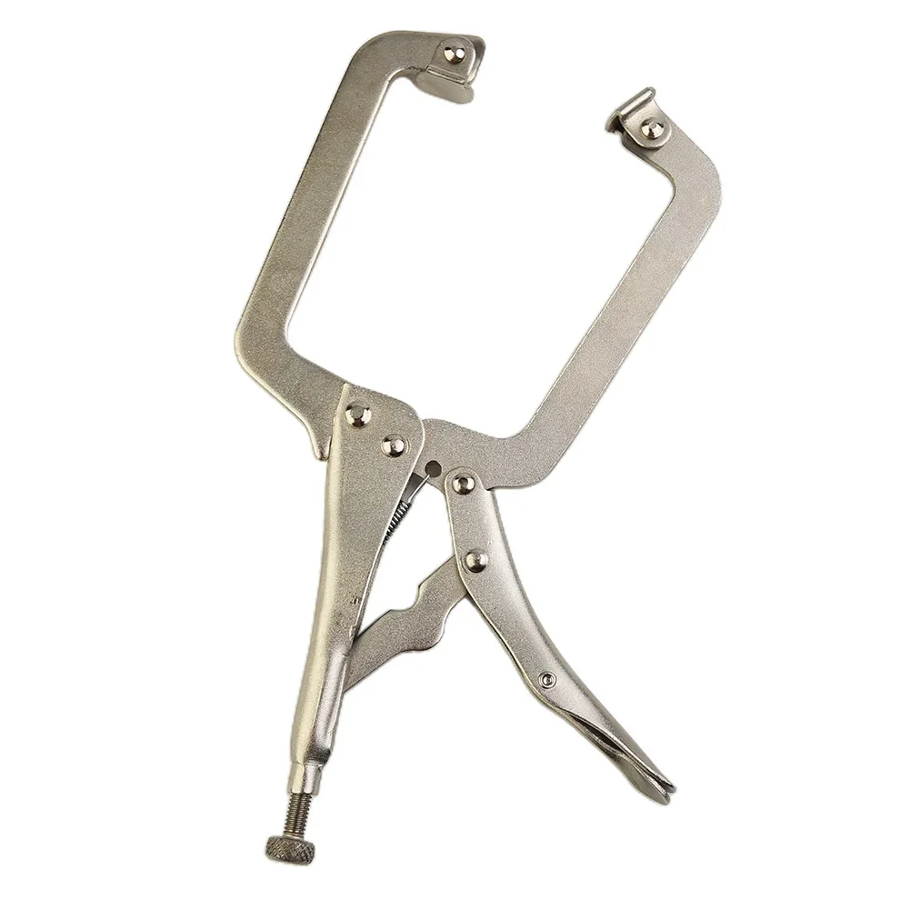 C Clamp Steel Locking Clamp Multi-function Grip Vise Swivel Pincer Tong ...