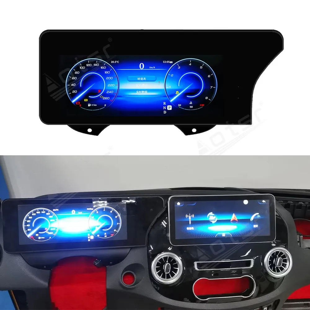 12-3-Inch-LCD-Digital-Instrument-Cluster-Display-For-Mercedes-Benz-Vito ...
