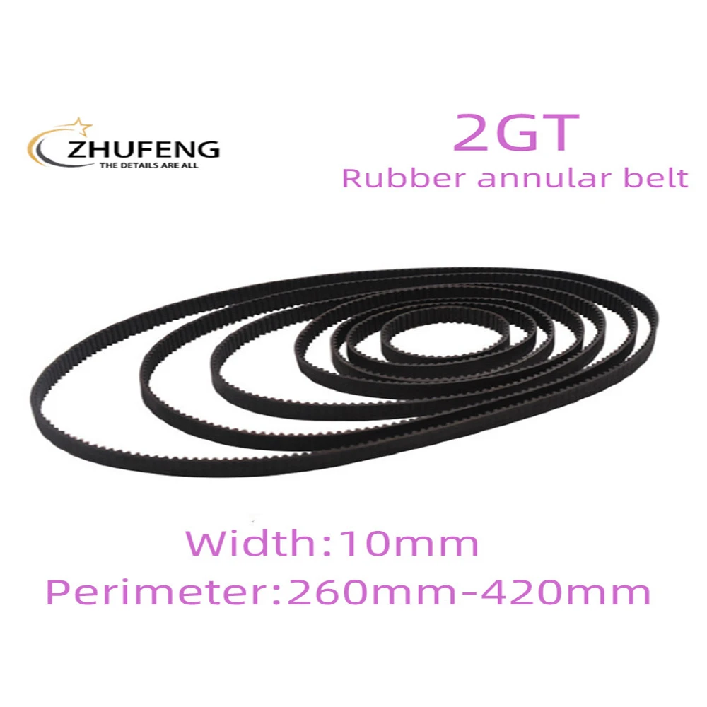 3d Printer Accessories 2gt Rubber Annular Synchronous 2m Pitch Length ...