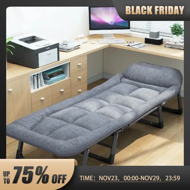 Folding-Bed-Single-Metal-Guest-Cot-Bedroom-Furniture-6-Gears-Adjustable ...