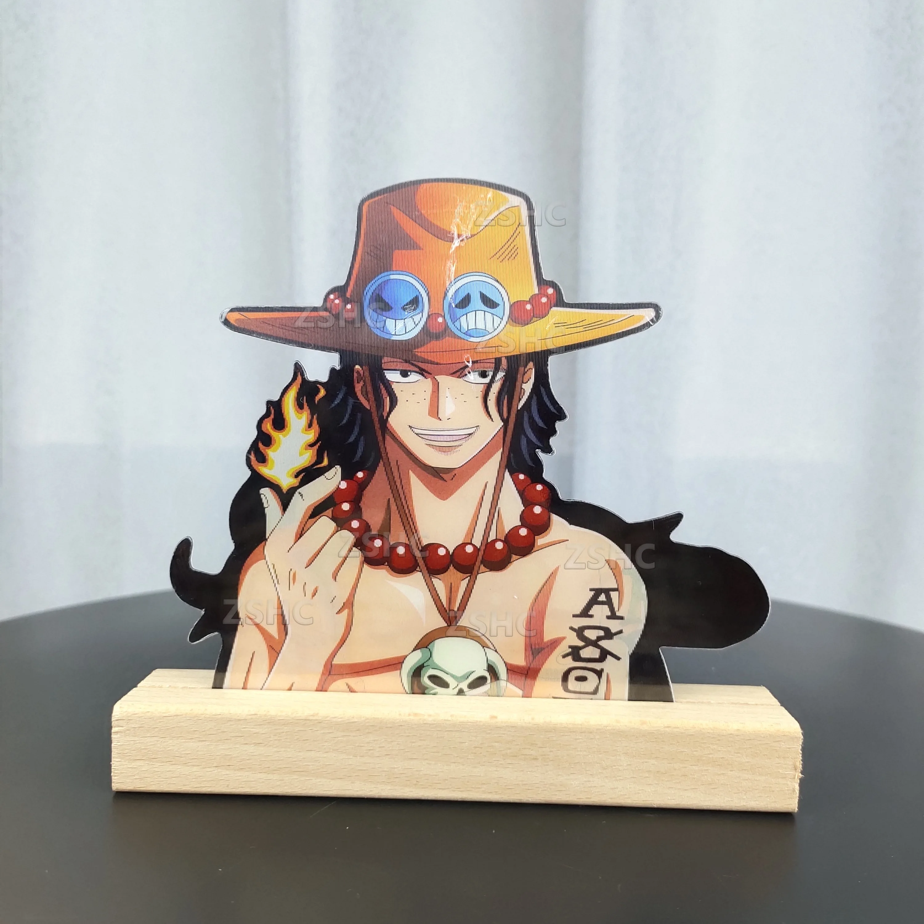 Portgas-D-Ace-Motion-Car-Sticker-ONE-PIECE-Anime-Peeker-adesivo ...