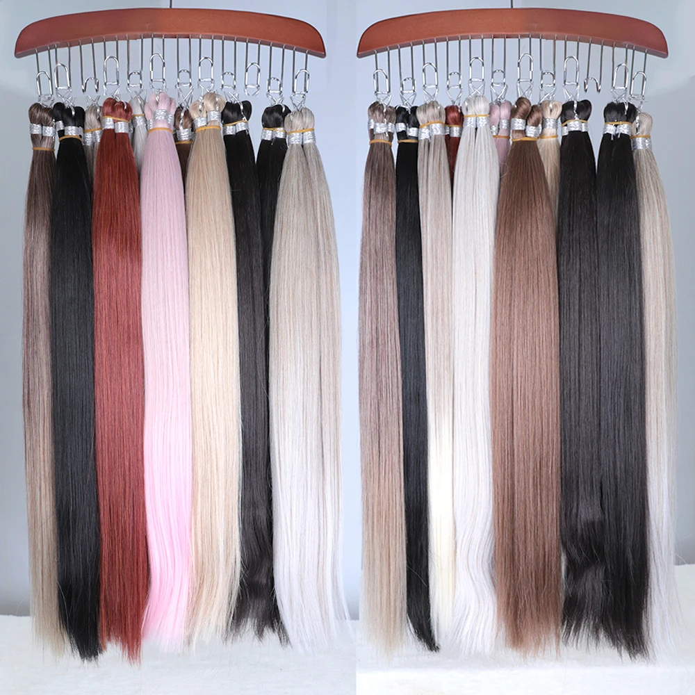 28-Inch-Ariel-Straight-Pony-Hair-Bundles-Crochet-Braids-Hair-Synthetic ...