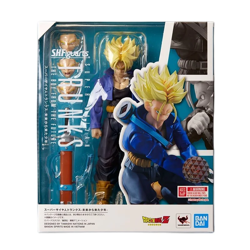In Stock Bandai Original S.H. Figuarts Anime Dragon Ball Z Super Saiyan ...