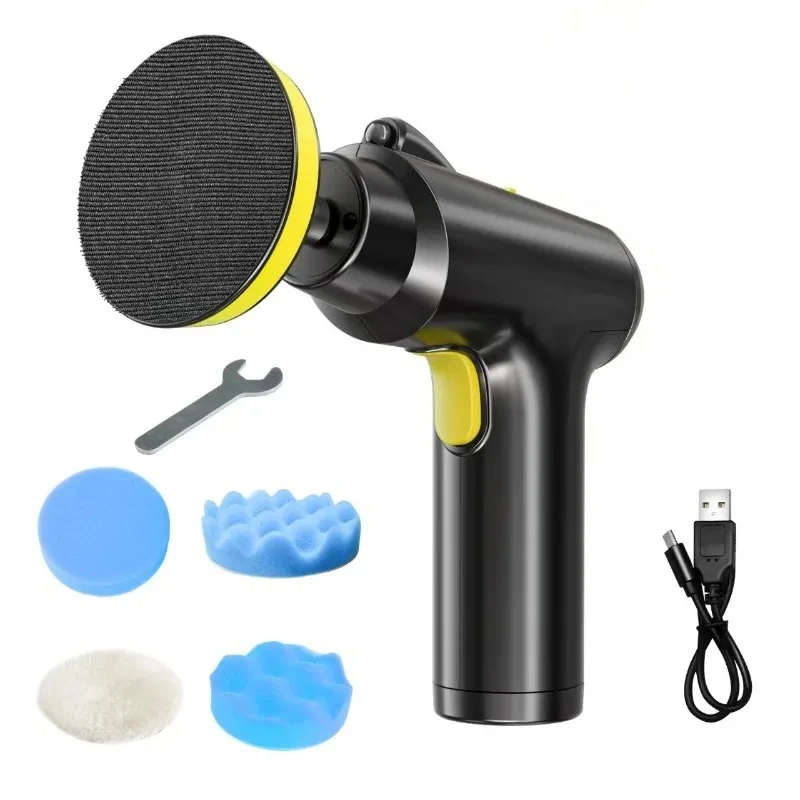 Car Buffer Polishing Machine Cordless Wireless Electric Mini ...