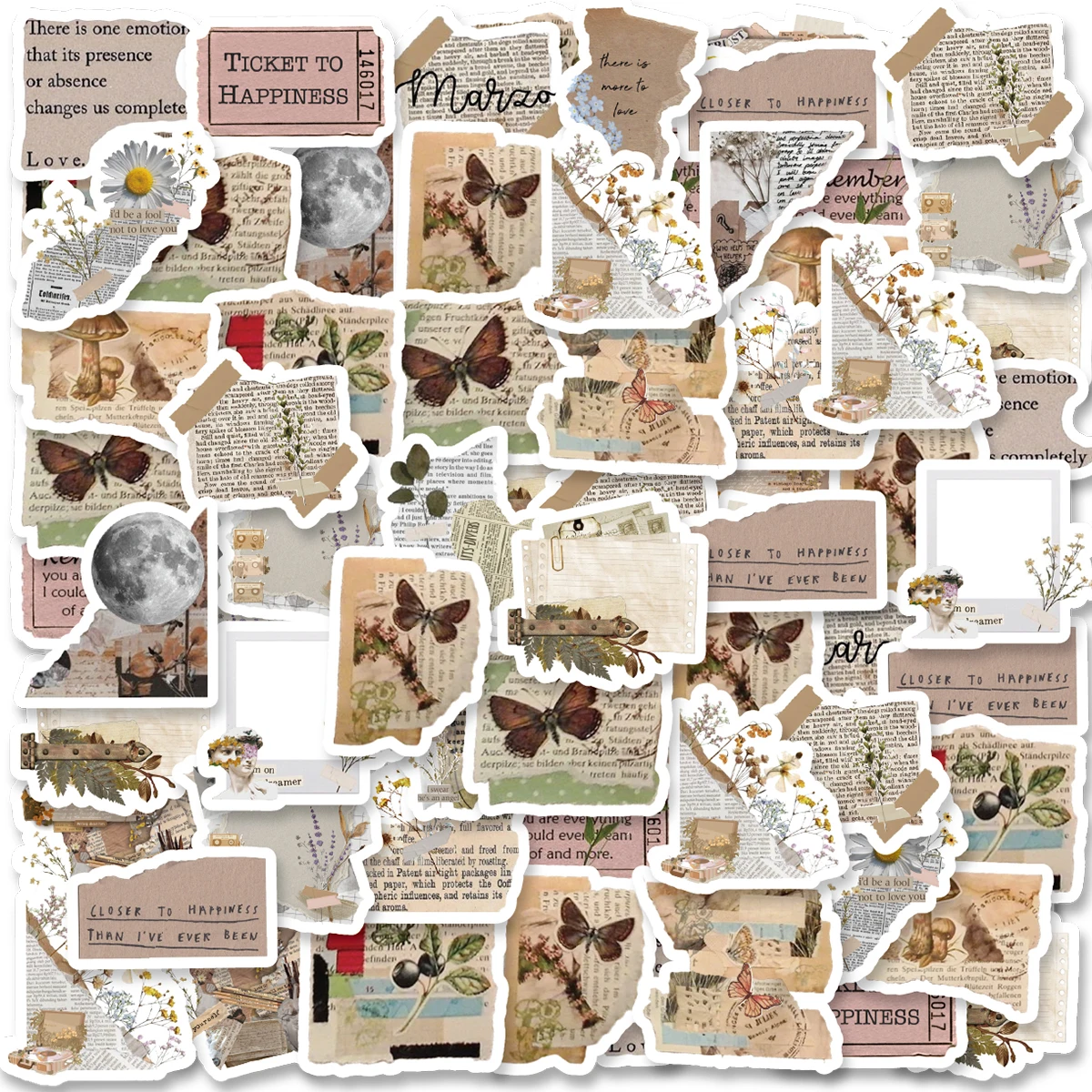 Etori-Life-46pcs-Fragments-tear-vintage-Instagram-DIY-Decoration ...