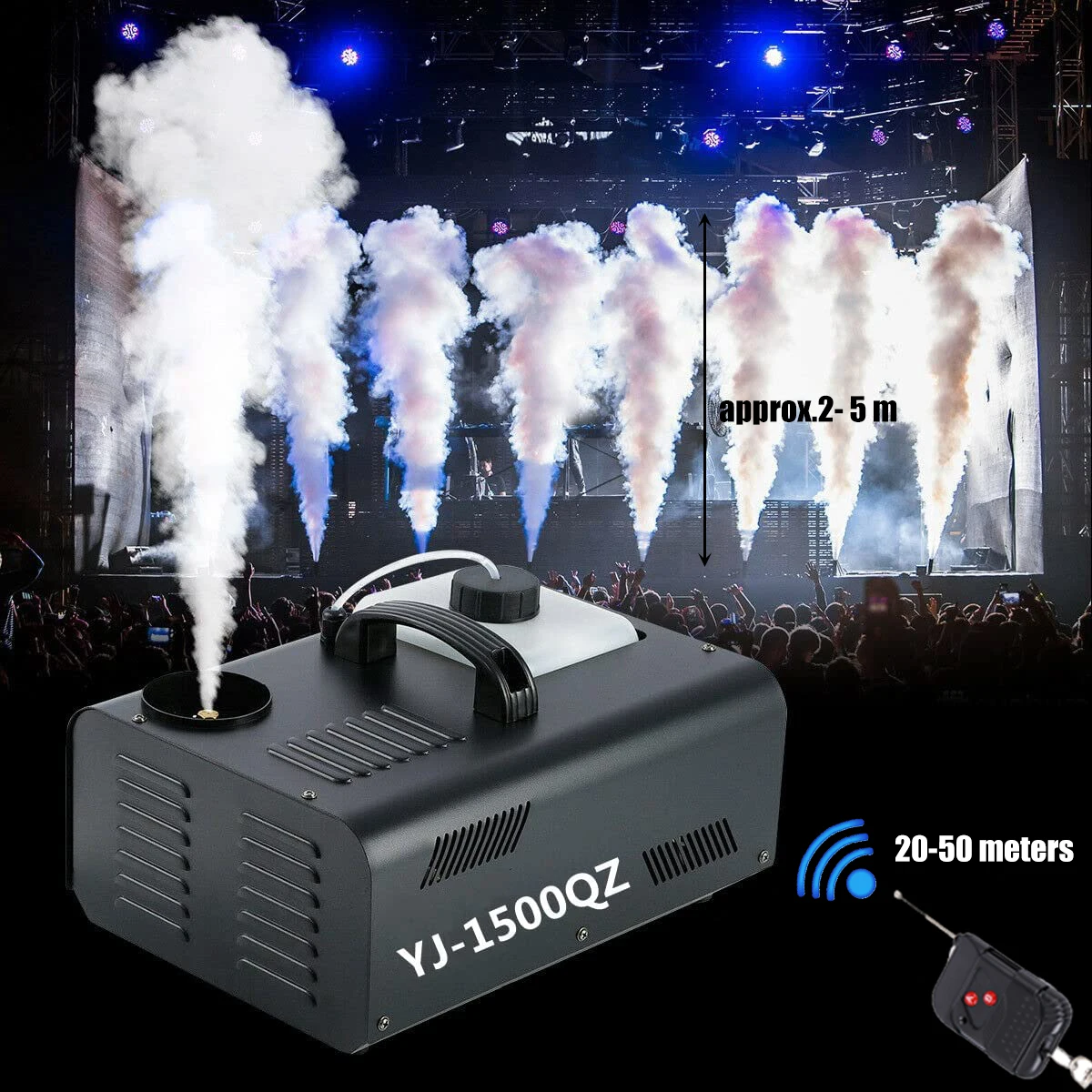 1500W-DMX-Low-Fog-Smoke-Machine-Fogger-Up-DJ-Party-Remote-controller ...