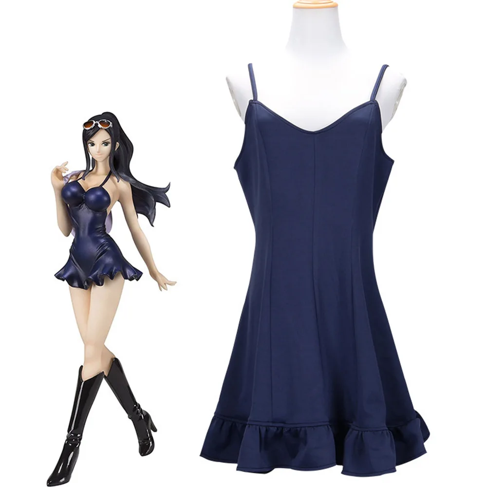Anime-One-Cosplay-Piece-Fantasia-Cosplay-Dressrosa-Nico-Robin-Costume ...