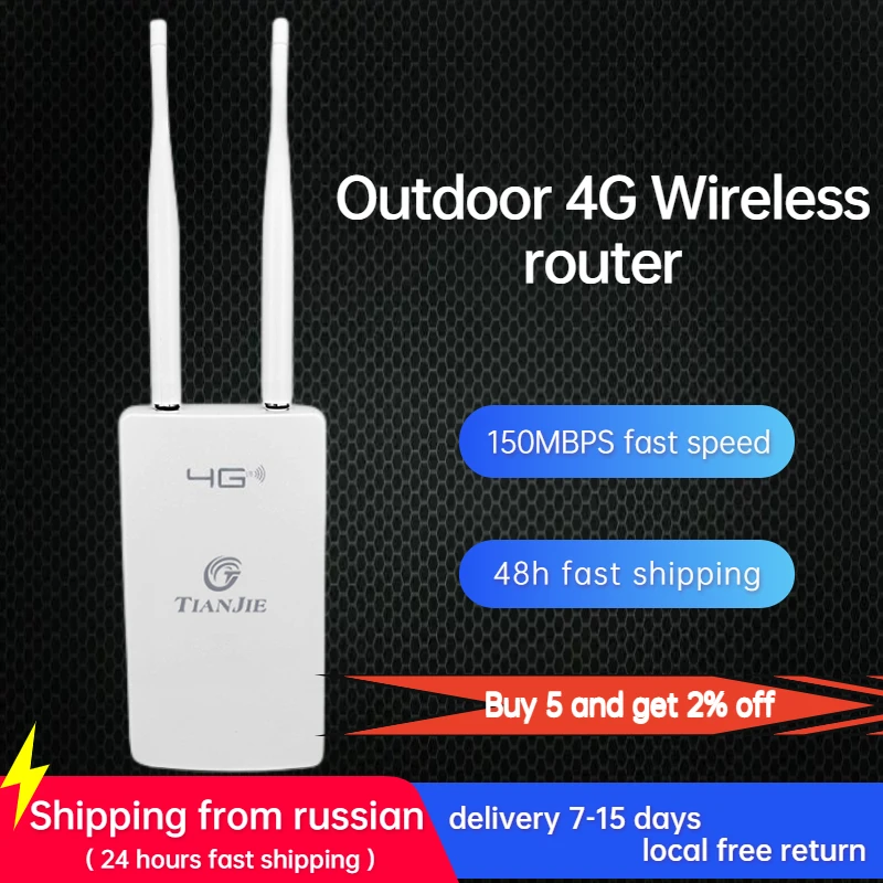 TIANJIE-4G-LTE-Wireless-AP-Wifi-Router-Hotspots-CAT4-Outdoor-LAN-WAN ...