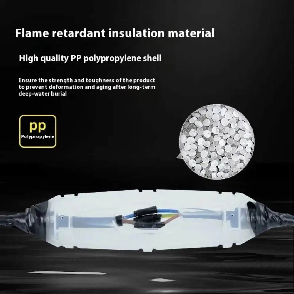 PP Waterproof Junction Box Strong Resilience Seal Glue Filled Junction ...