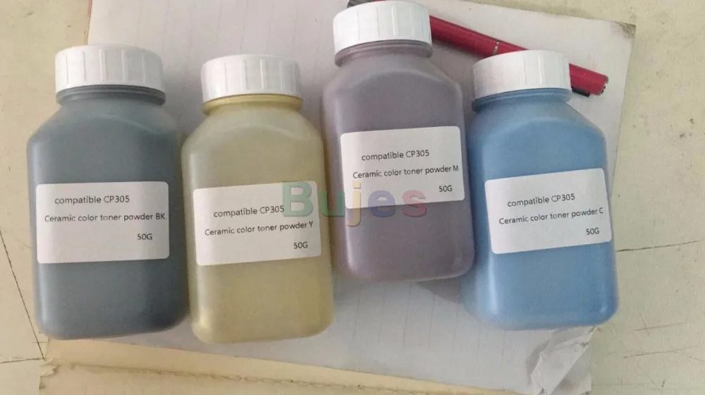 new compatible bulk laser ceramic toner for xerox 6510 6500 215 CP305 ...