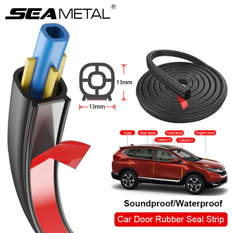 SEAMETAL-Auto-T-r-Haube-Stamm-Dichtung-Streifen-Gummi-Doppel-Schicht ...