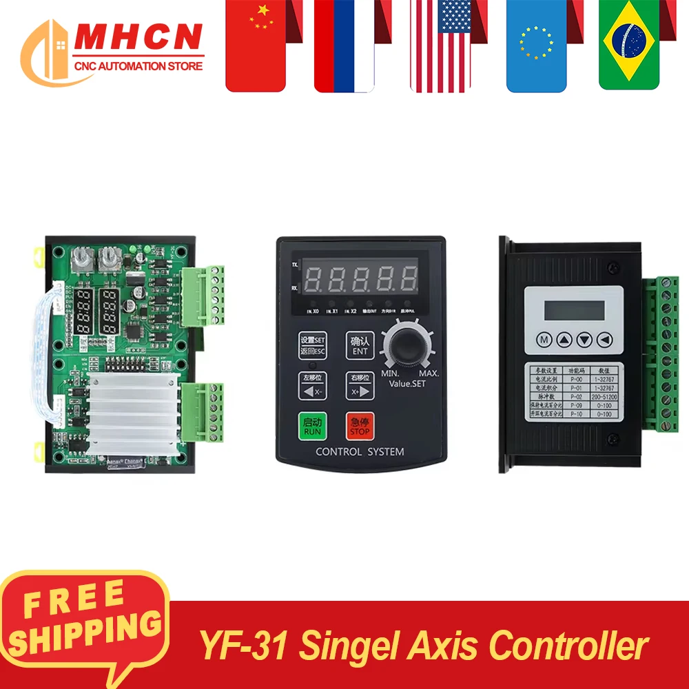 YF-31-Single-Axis-Controller-HF020-Stepper-Motor-Control-Board-Driver ...