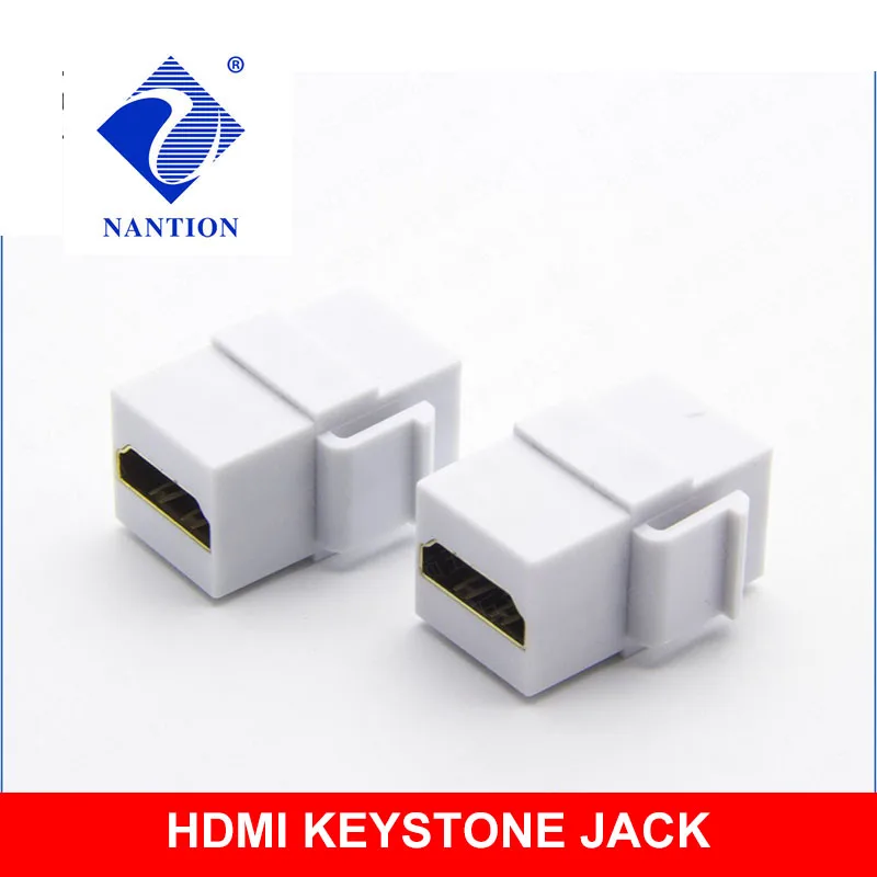 HDMI KEYSTONE JACK HDMI A Female to A Female AF/AF HD Panel Module 4K ...