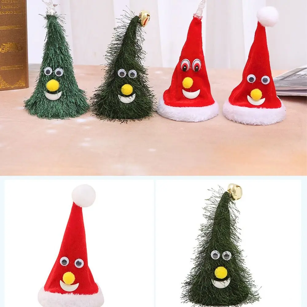 Swing-Singing-Christmas-Tree-Hat-Electric-Glowing-Xmas-Decorations ...