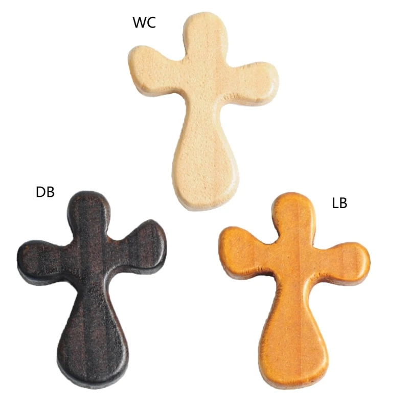 Small-Solid-Wooden-Pocket-Hand-Drawn-Crosses-Handicraft-Ornaments ...