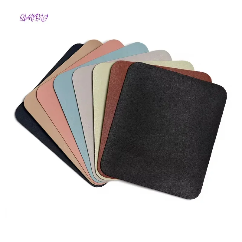 New-Simple-Solid-Color-PU-Leather-Mouse-Mat-Anti-slip-Waterproof-23 ...