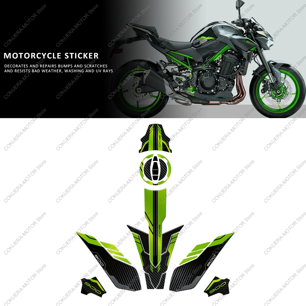 For-Kawasaki-Z900-Z-900-2023-2024-Set-of-stickers-Motorcycle ...