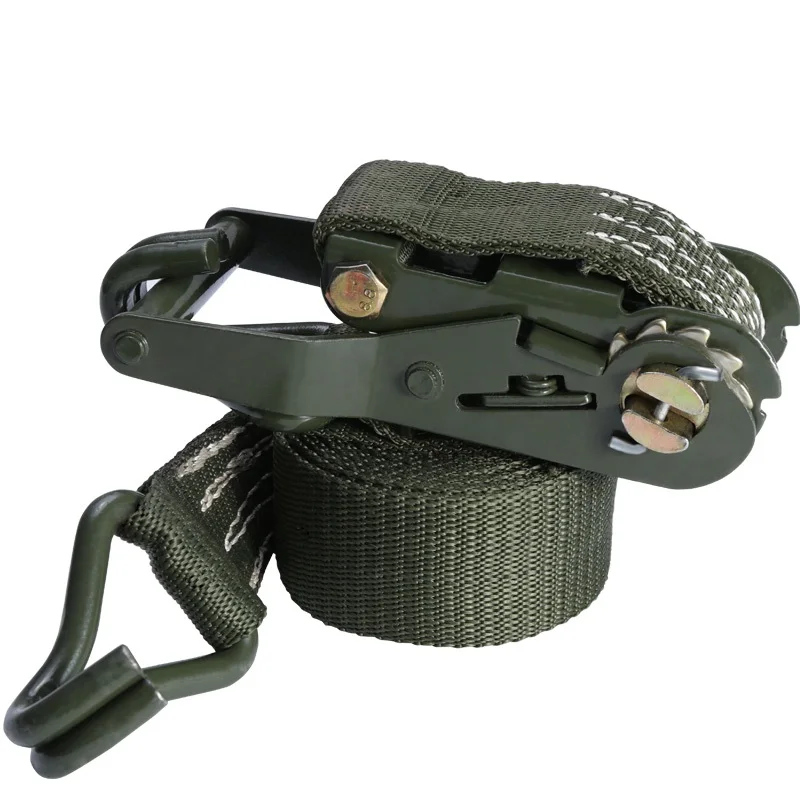 1-5-38MM-2TX2M-6M-Army-military-green-car-and-truck-binding-belt-cargo ...